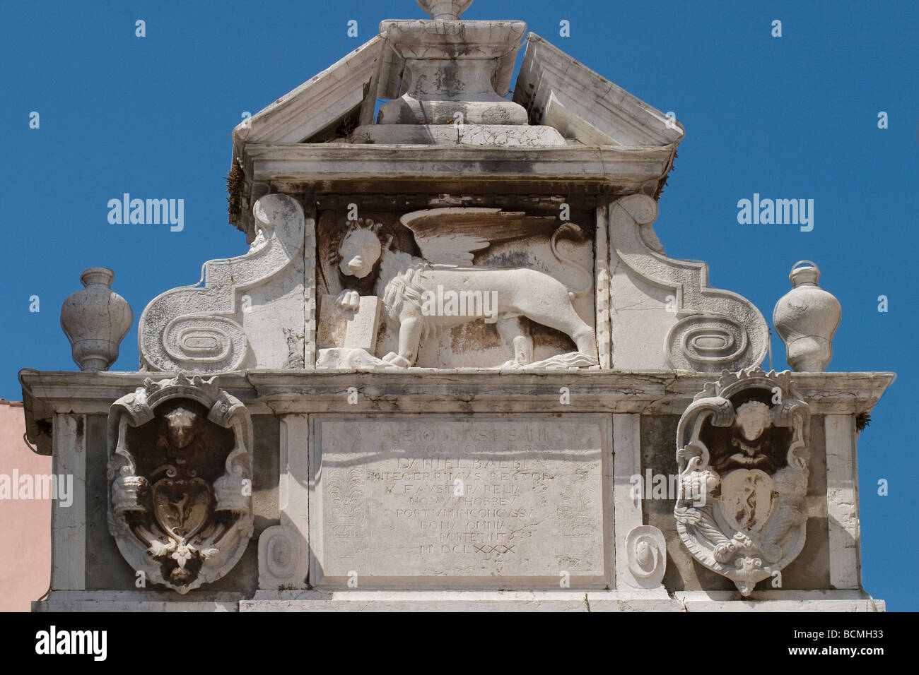 Croatia Istria Rovinj Balbi arch Stock Photo - Alamy