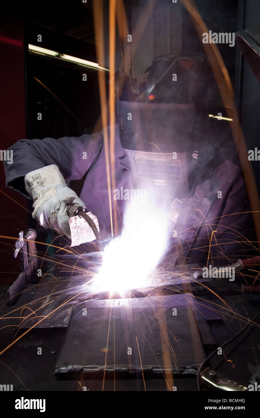 Inner Shield Welding Stock Photo - Alamy