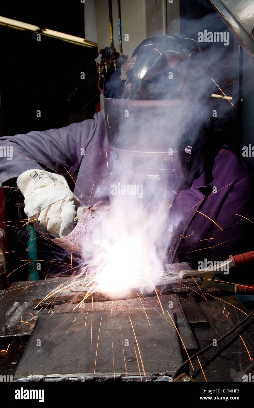 Inner Shield Welding Stock Photo - Alamy
