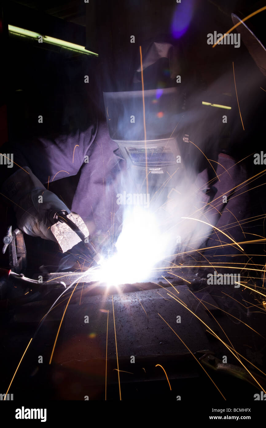 Inner Shield Welding Stock Photo - Alamy