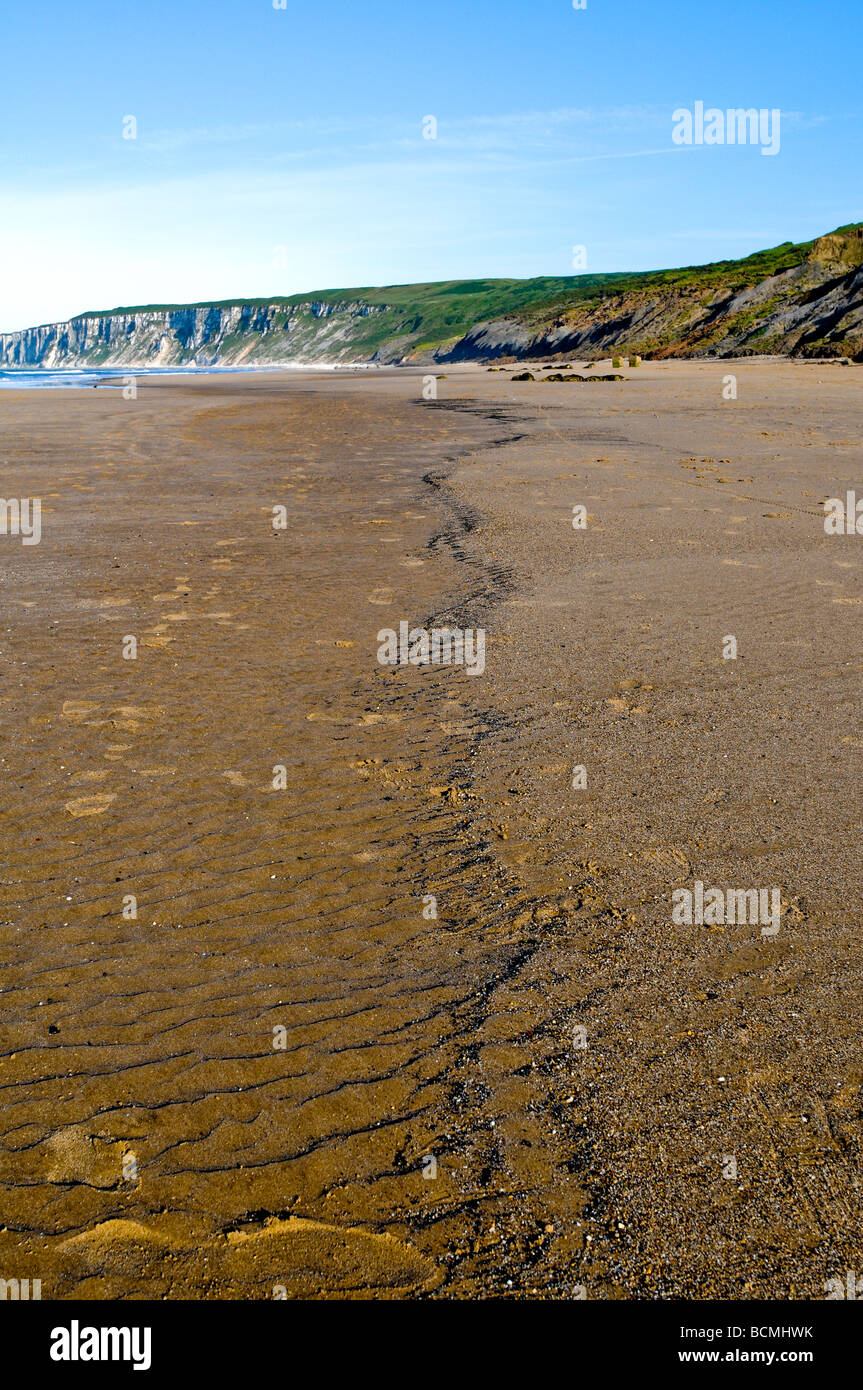 Reighton Sands, near Scarborough, North Yorkshire Stock Photo - Alamy