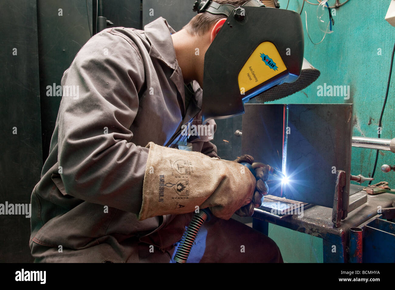 MIG and MAG welding Stock Photo - Alamy