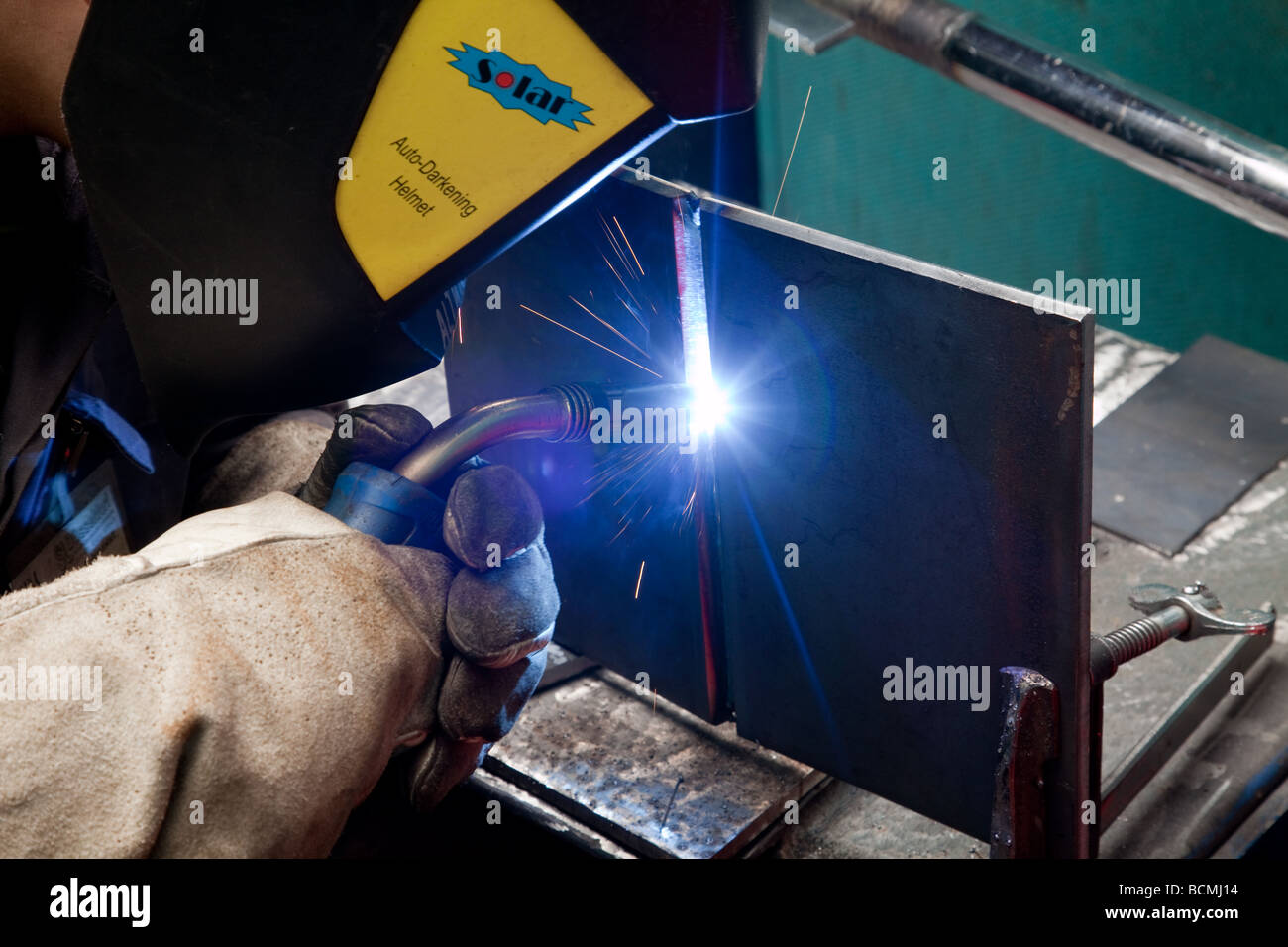 MIG and MAG welding Stock Photo - Alamy