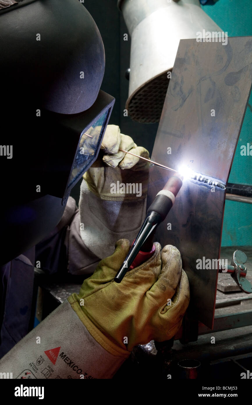 MIG and MAG welding Stock Photo - Alamy