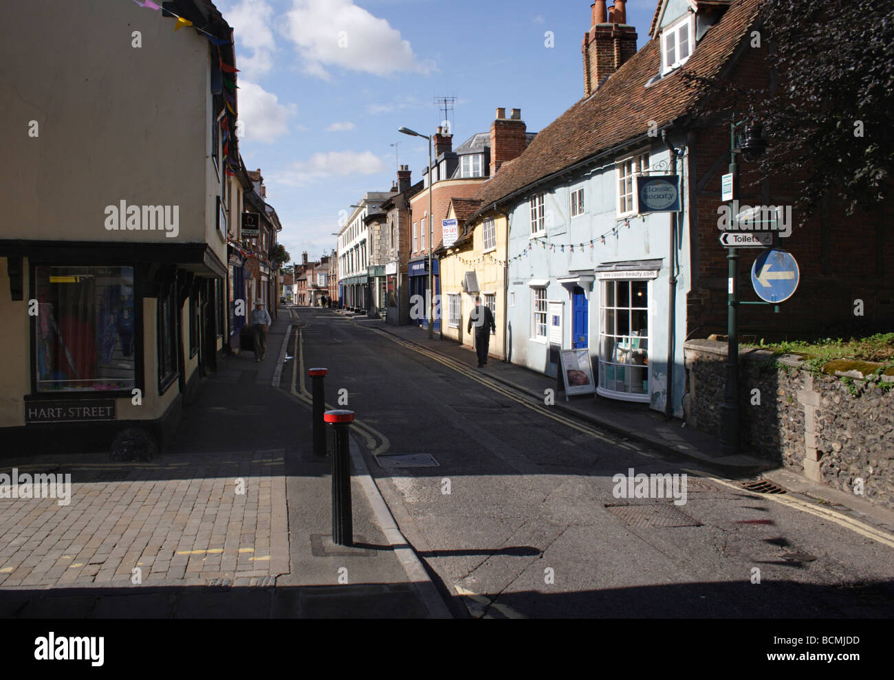 St Mary's Street Wallingford Oxfordshire Stock Photo - Alamy