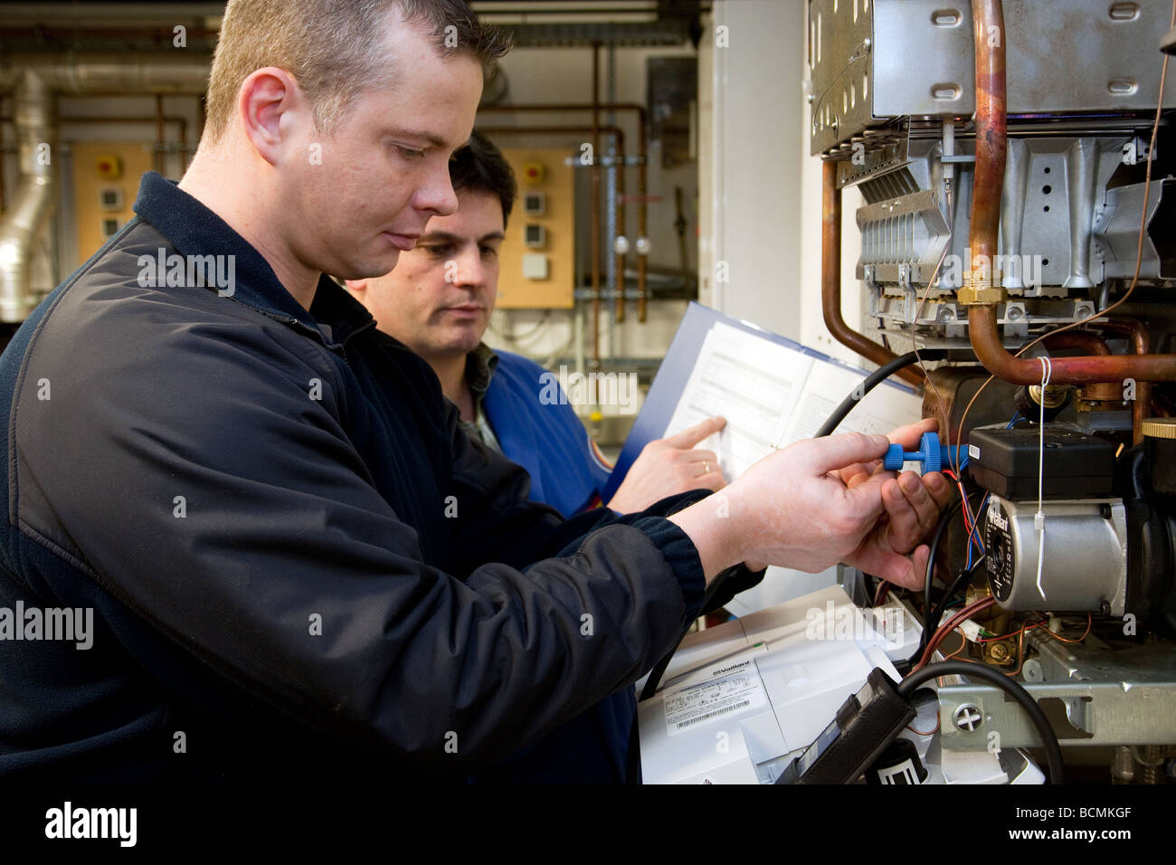 Training for heating ventilation and air conditioning in the school for ...