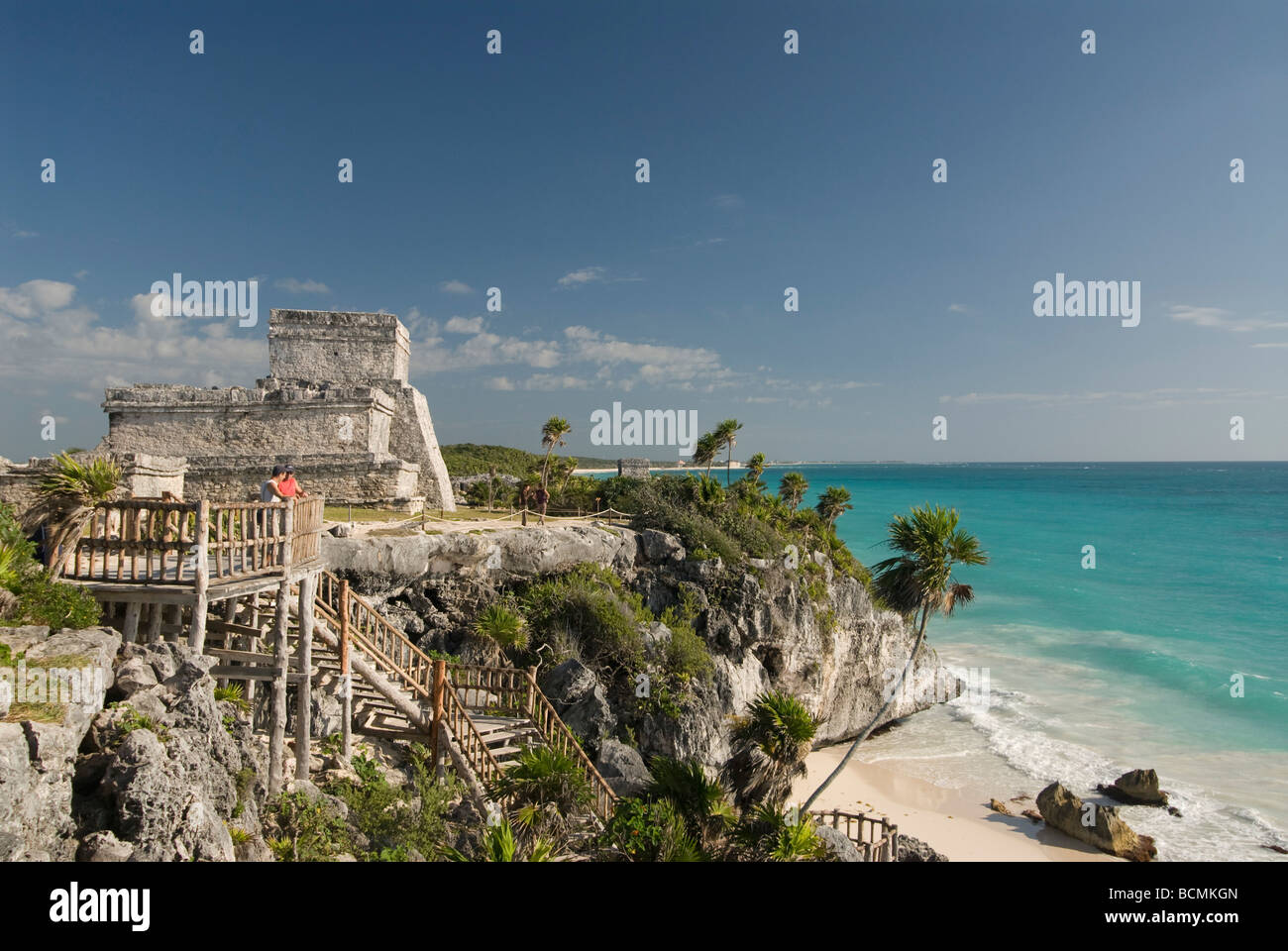 Mexico, Quintana Roo, Tulum, El Castillo (The Castle Stock Photo - Alamy