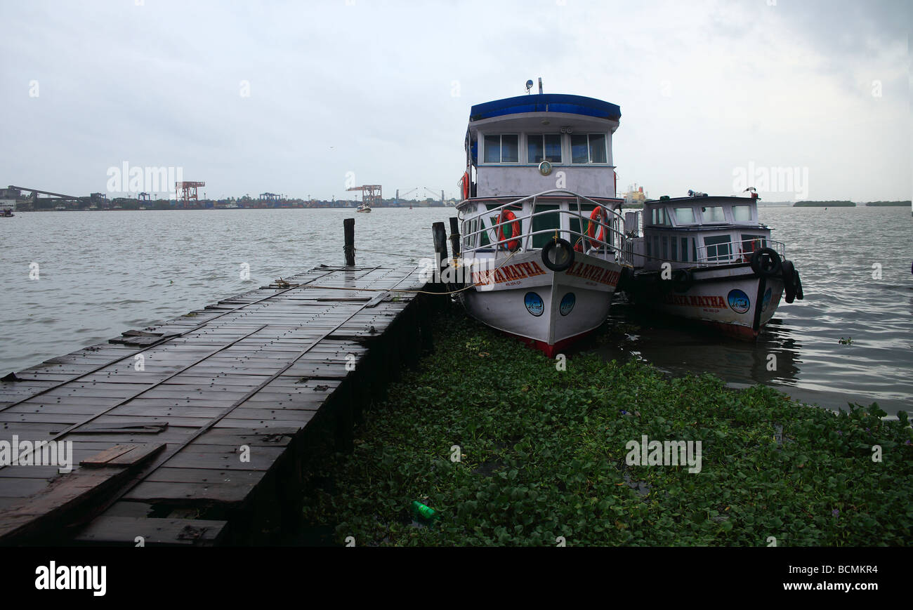 boat in monsoon rain Stock Photo - Alamy