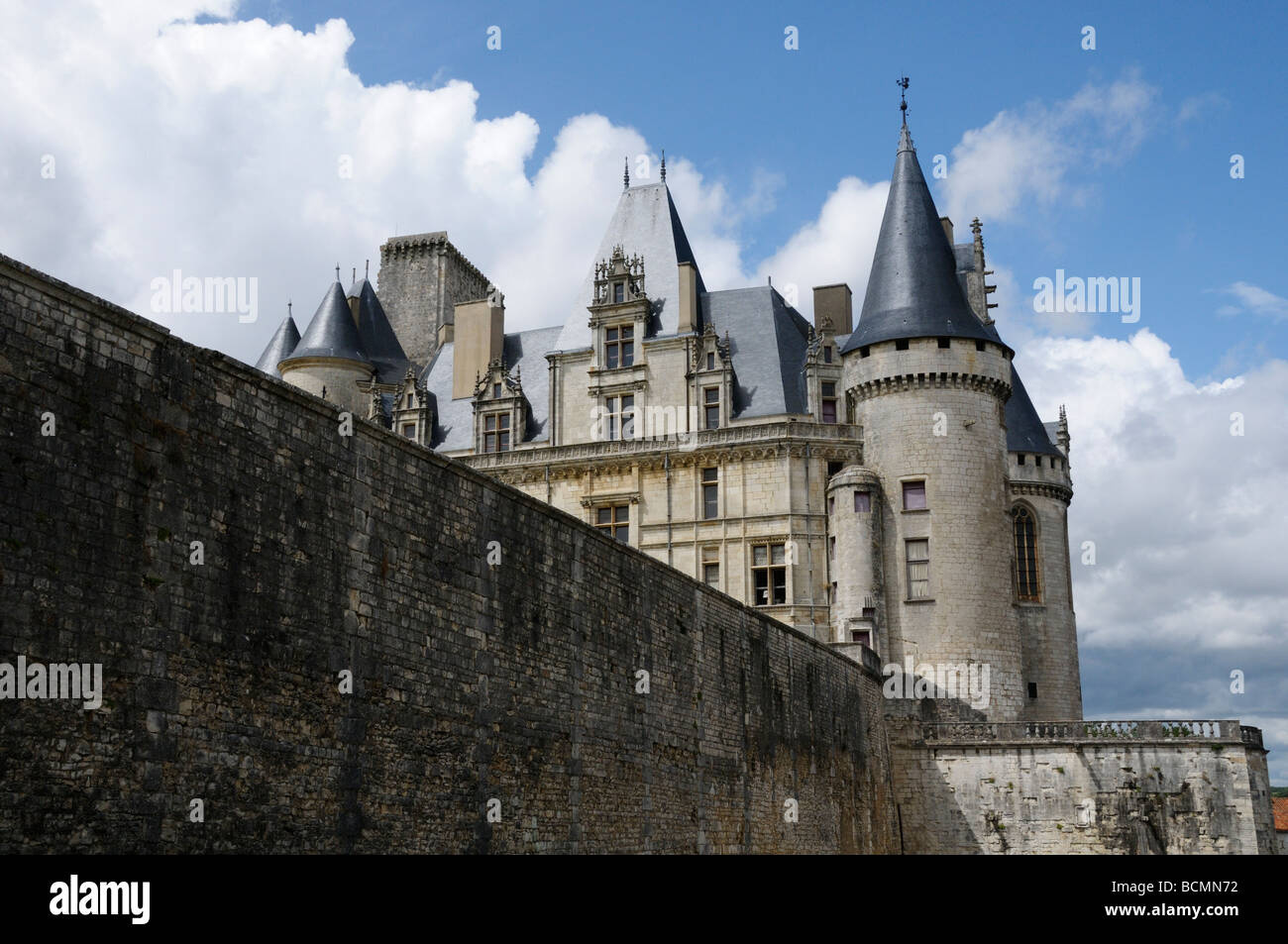 La Rochefoucauld Castle High Resolution Stock Photography and Images ...