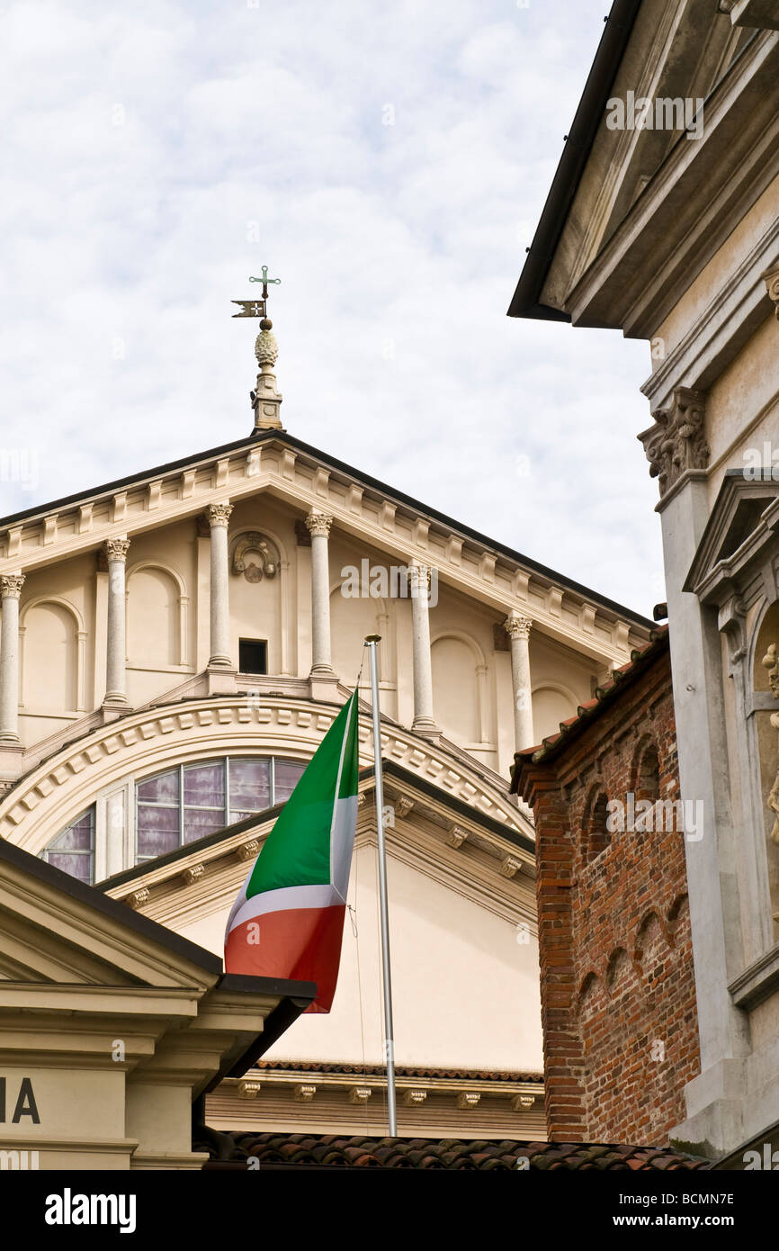 The Cathedral of Novara Italy Stock Photo - Alamy