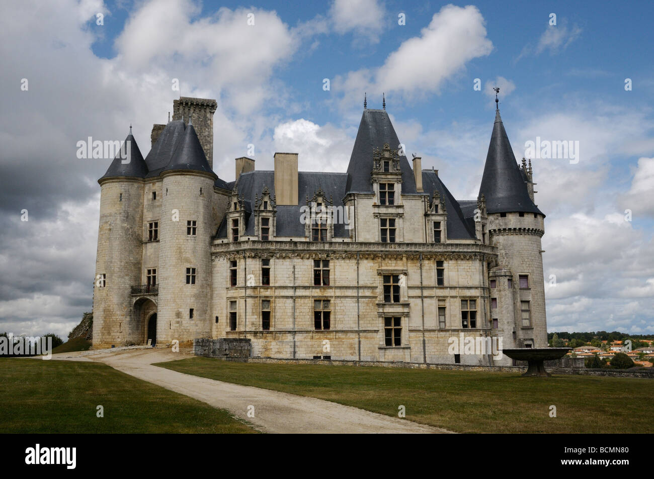 Rochefoucauld castle hi-res stock photography and images - Alamy