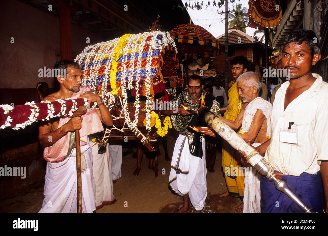 Procession in Streets during Shivaratri Festival Gokarna Karnataka ...