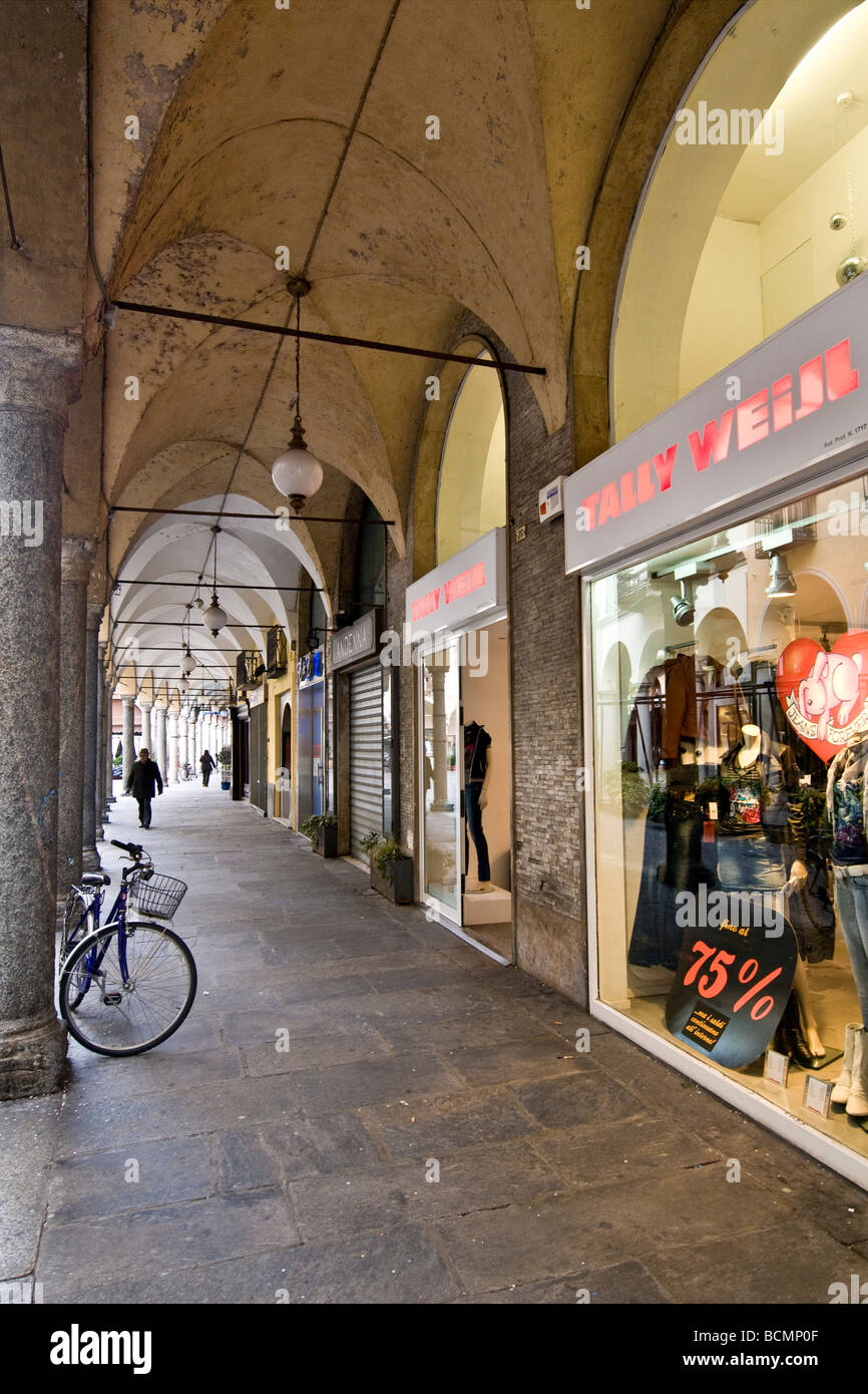 The old town of Novara Italy Stock Photo - Alamy