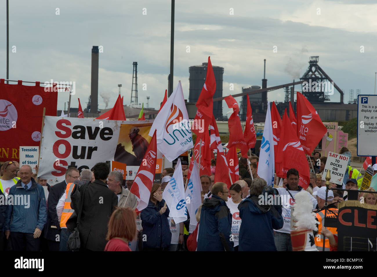 Preparing for protest hi-res stock photography and images - Alamy