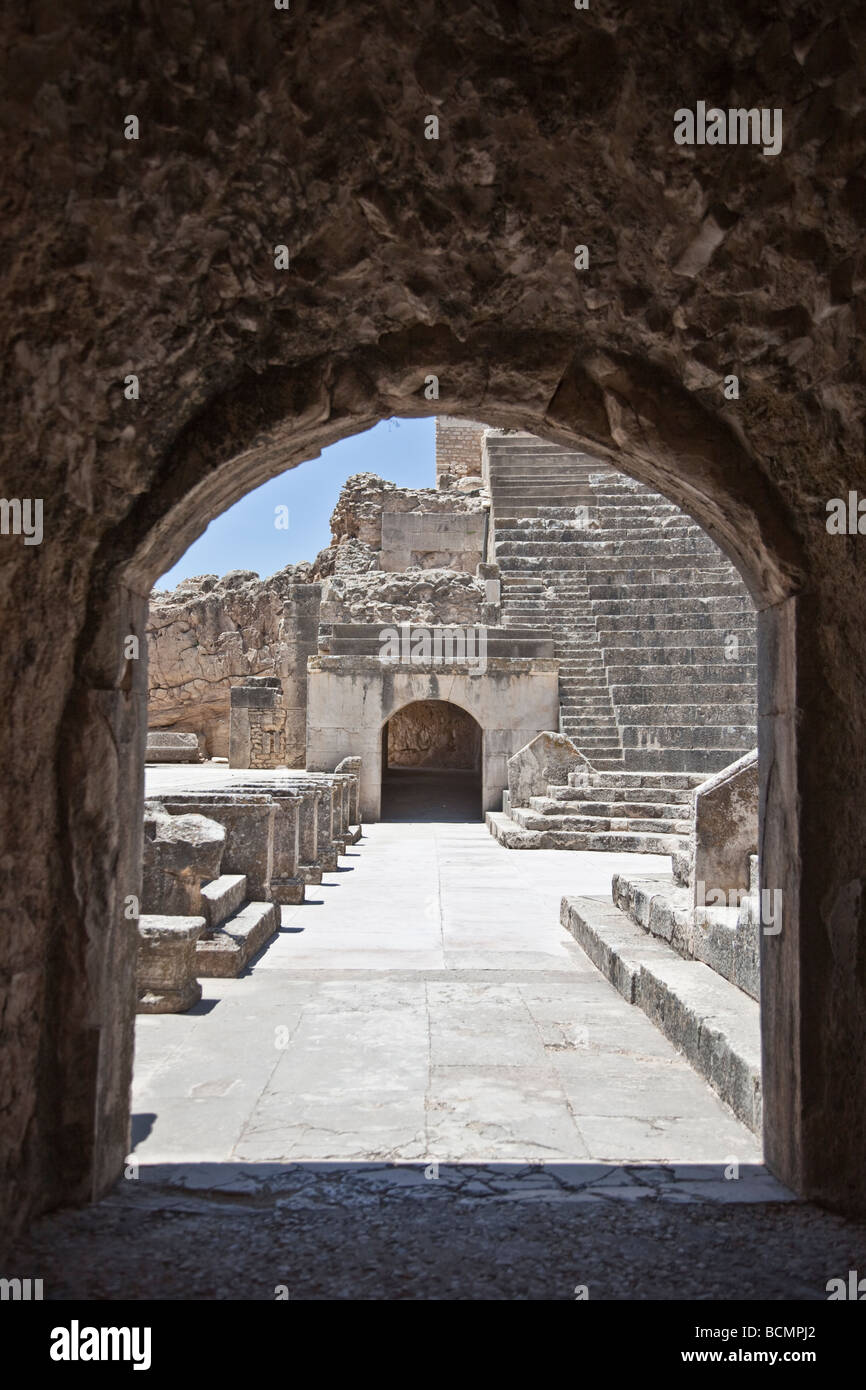 The Roman ruins of Dougga are renowned as the most beautiful Roman site ...