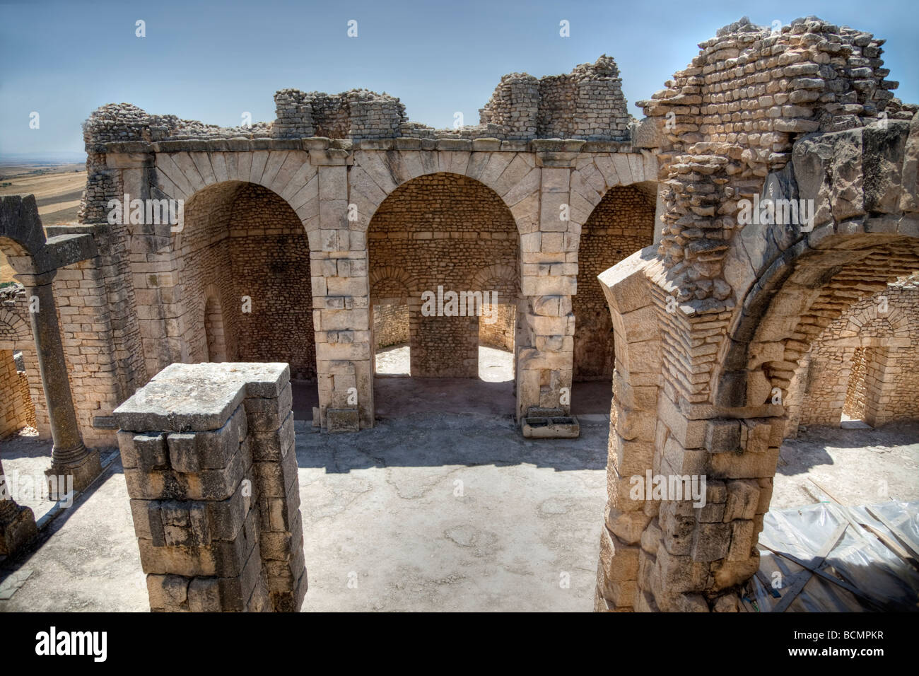 The Roman ruins of Dougga are renowned as the most beautiful Roman site ...