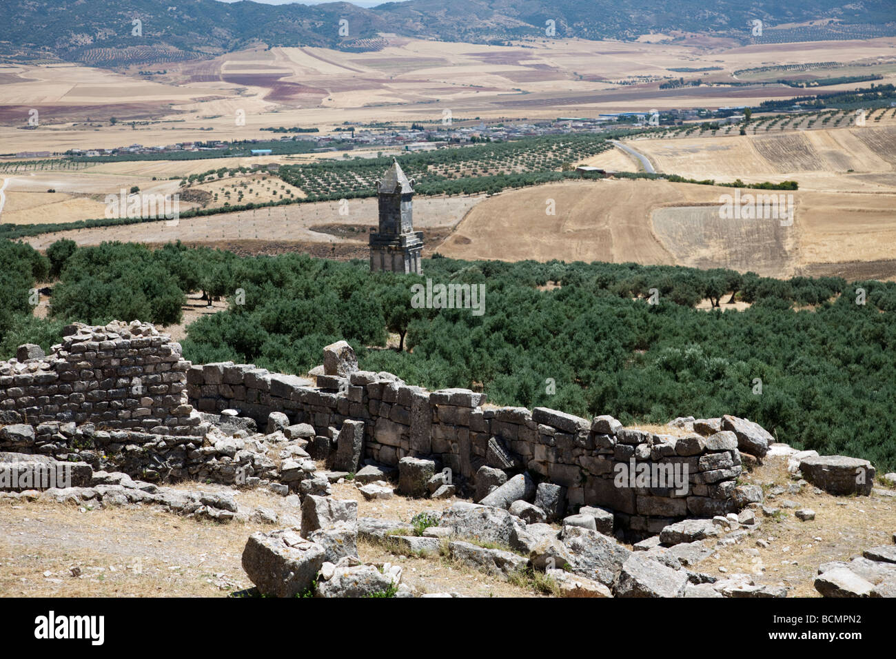 The Roman ruins of Dougga are renowned as the most beautiful Roman site ...