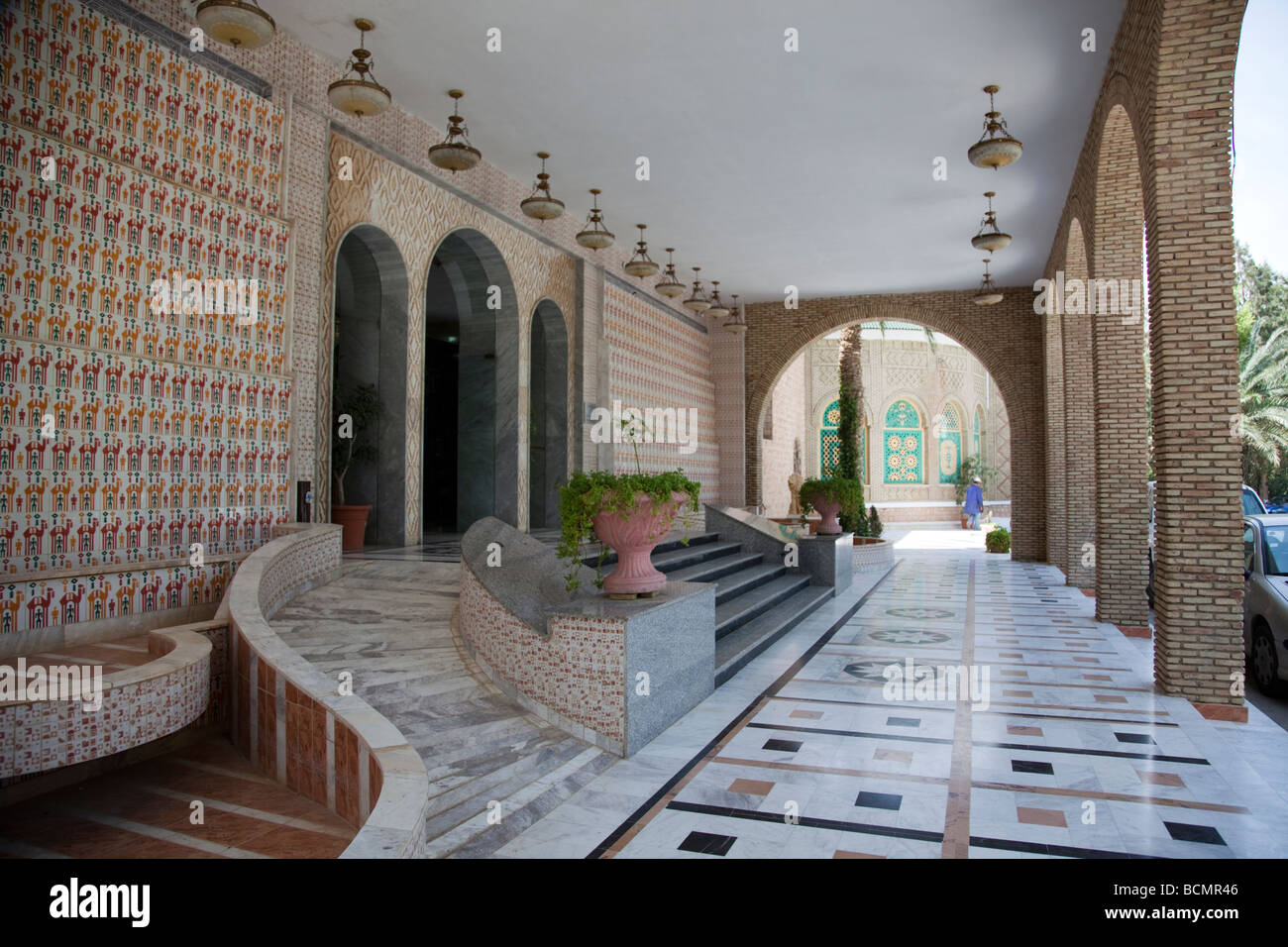 Jugurtha Palace Hotel in Gafsa, Tunisia Stock Photo - Alamy