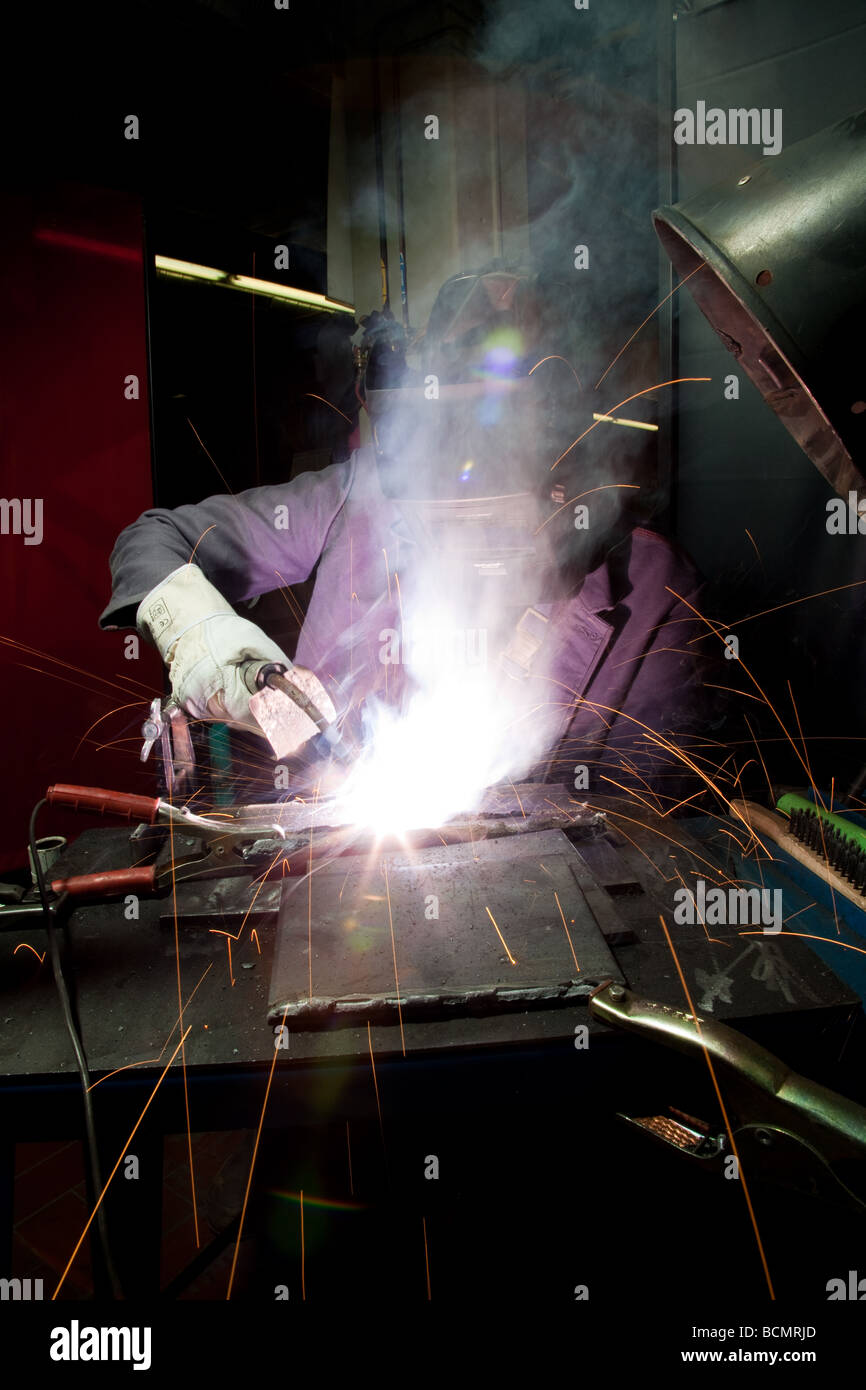 Inner Shield Welding Stock Photo - Alamy