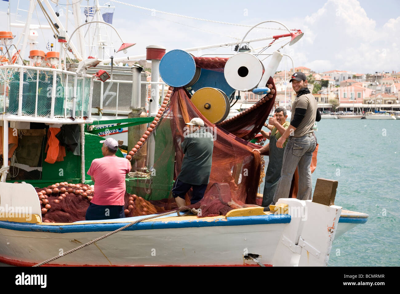 Trawler landing fish hi-res stock photography and images - Alamy