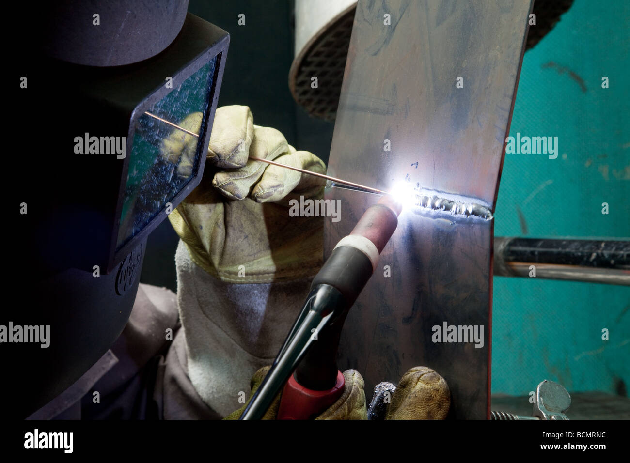 MIG and MAG welding Stock Photo - Alamy
