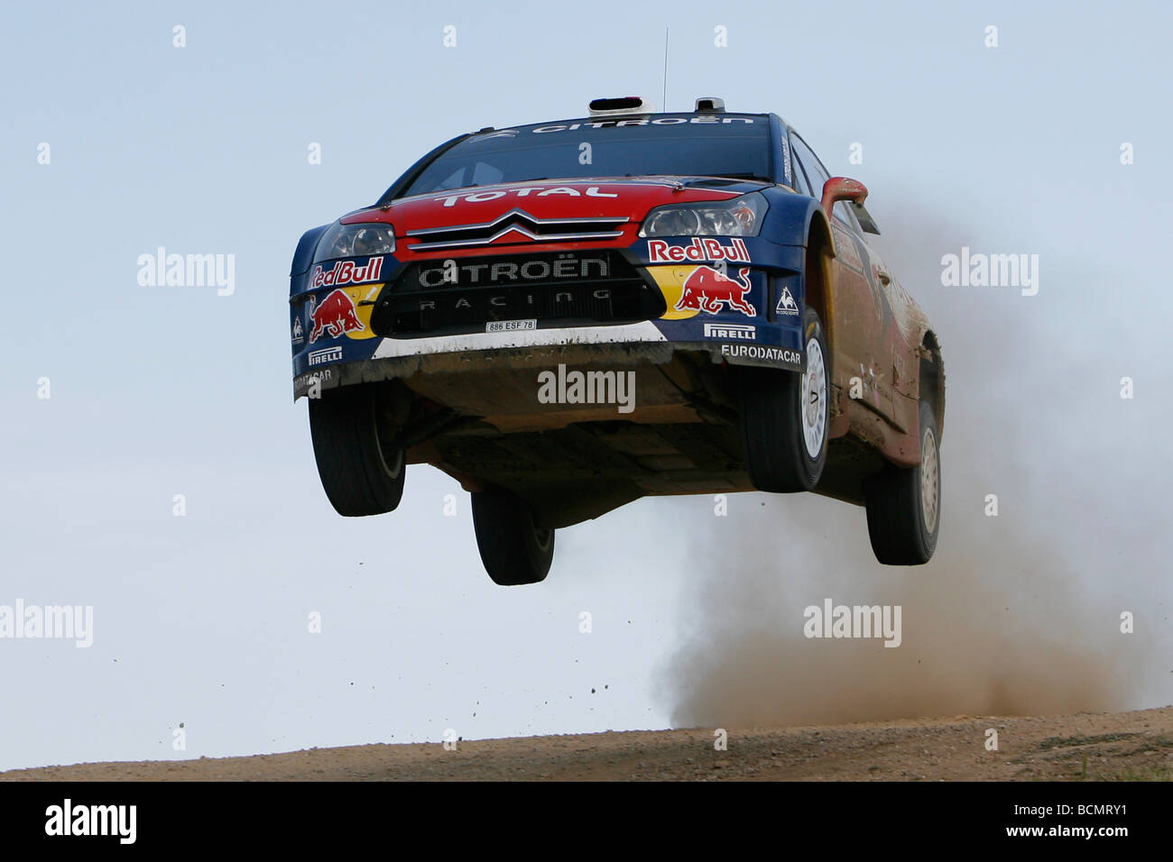 Rally car jump hi-res stock photography and images - Alamy