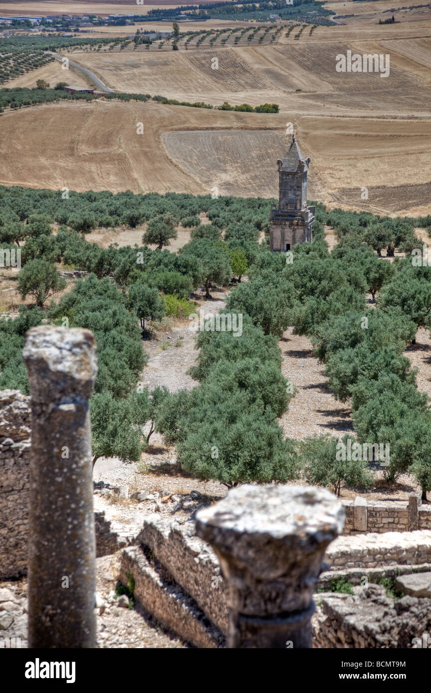 The Roman ruins of Dougga are renowned as the most beautiful Roman site ...