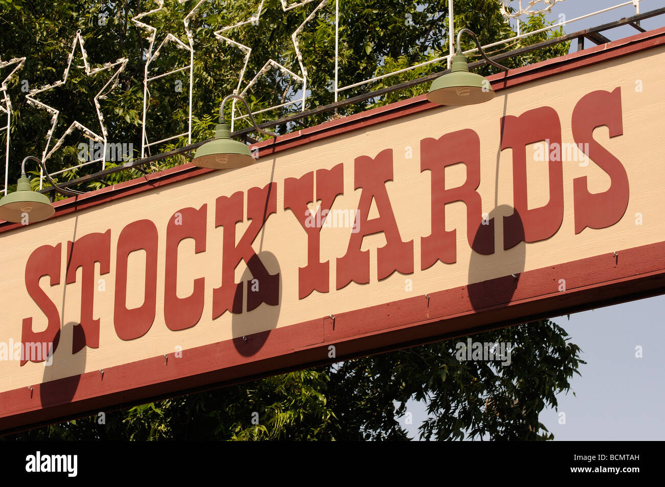 Stockyards sign, Fort Worth, Texas Stock Photo - Alamy
