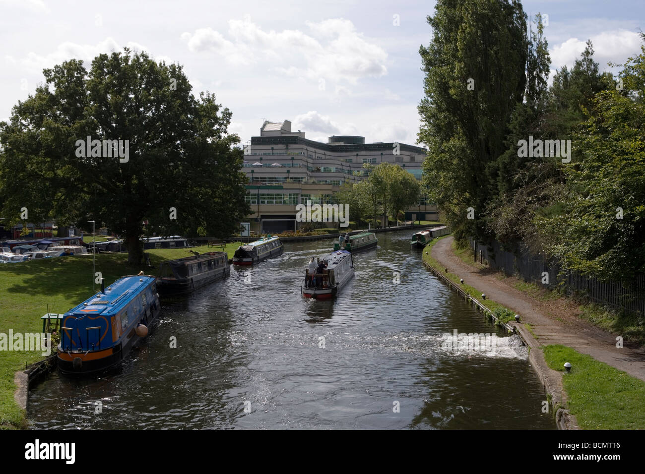 Uxbridge canal barge hi-res stock photography and images - Alamy