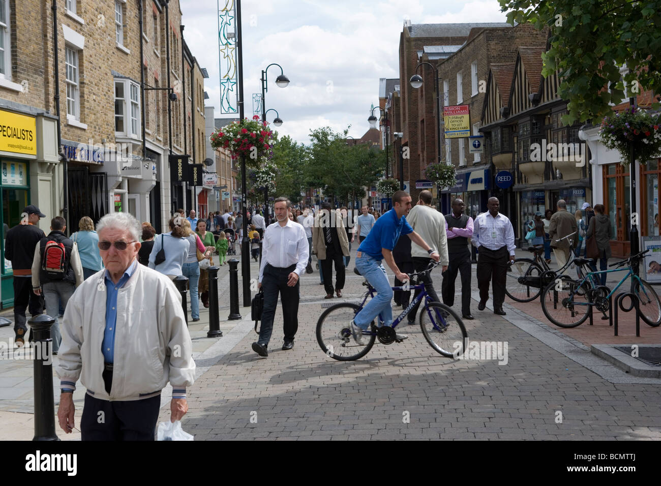Uxbridge Town Centre Greater London England Stock Photo - Alamy