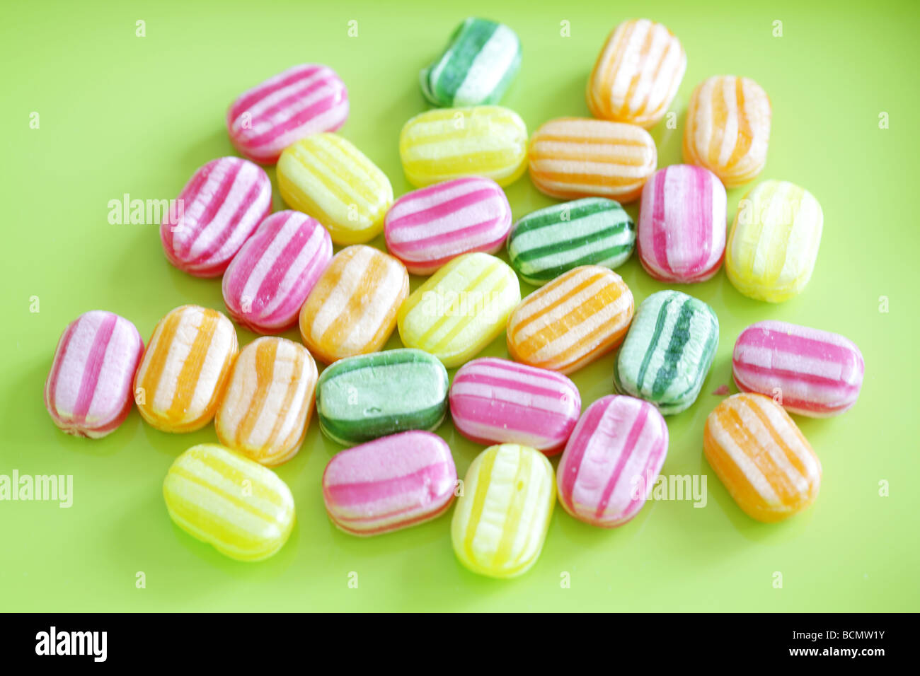 Bowl of Hard Sweets Stock Photo - Alamy