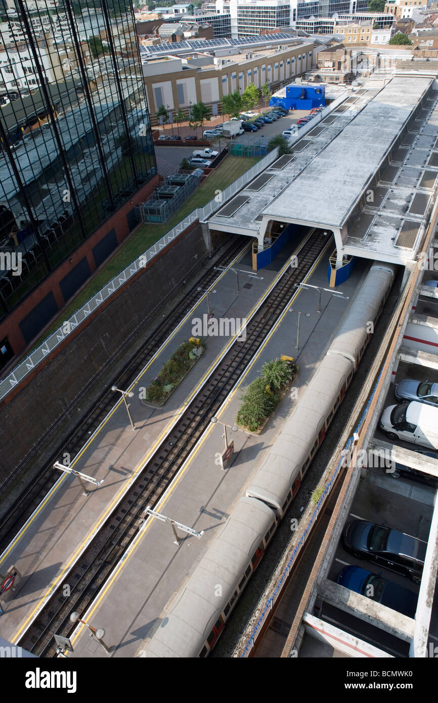 Uxbridge Underground Station Middlesex London England Stock Photo - Alamy