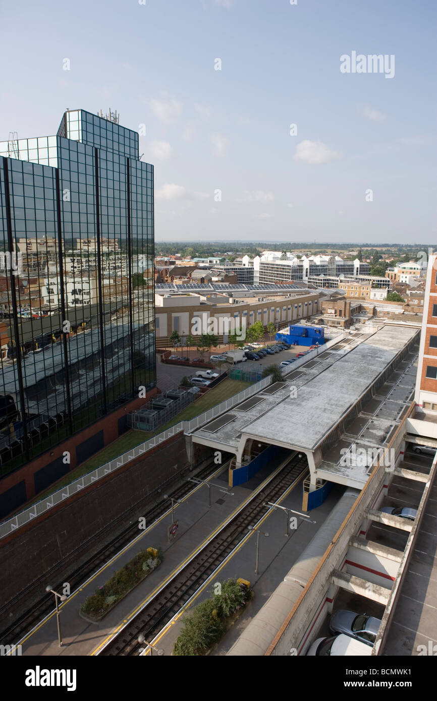 Uxbridge Underground Station Middlesex London England Stock Photo - Alamy