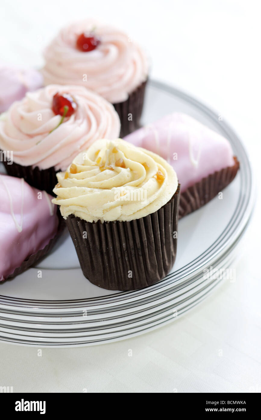 Selection of Cup Cakes Stock Photo - Alamy
