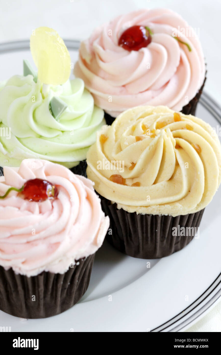 Selection of Cup Cakes Stock Photo - Alamy