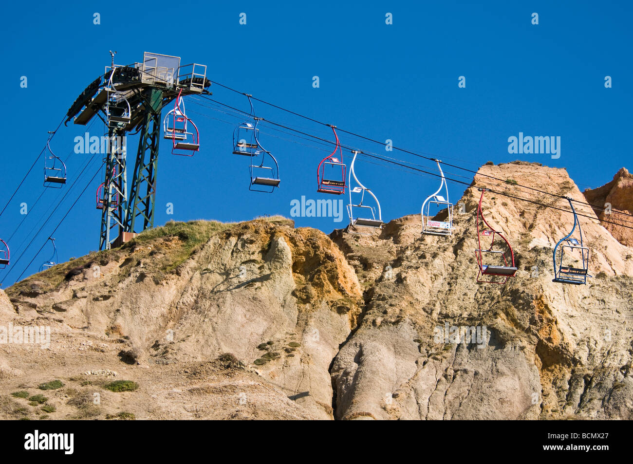 Alum bay chair lift hi-res stock photography and images - Alamy