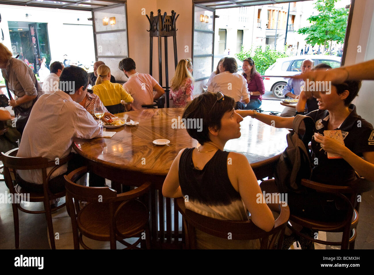 milan corso garibaldi radetzky cafe Stock Photo - Alamy