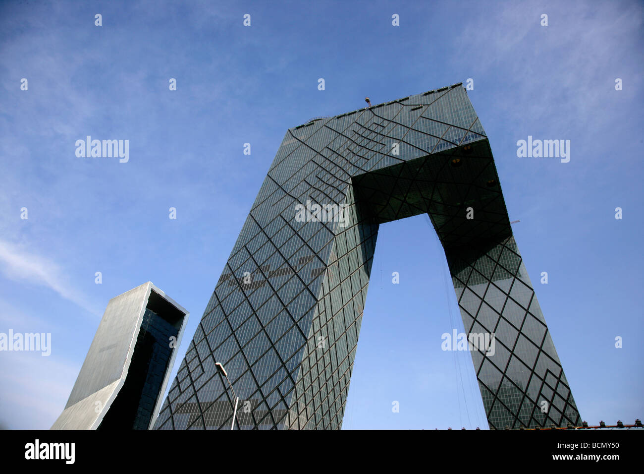 CCTV Headquarter Building and Beijing Mandarine Oriental Hotel, Beijing ...