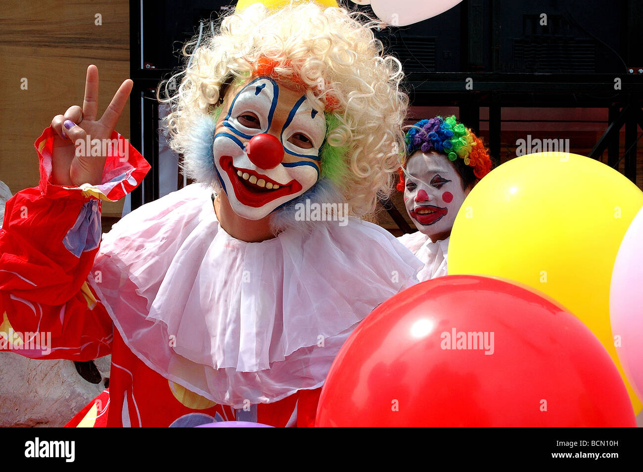 Smiling Clowns