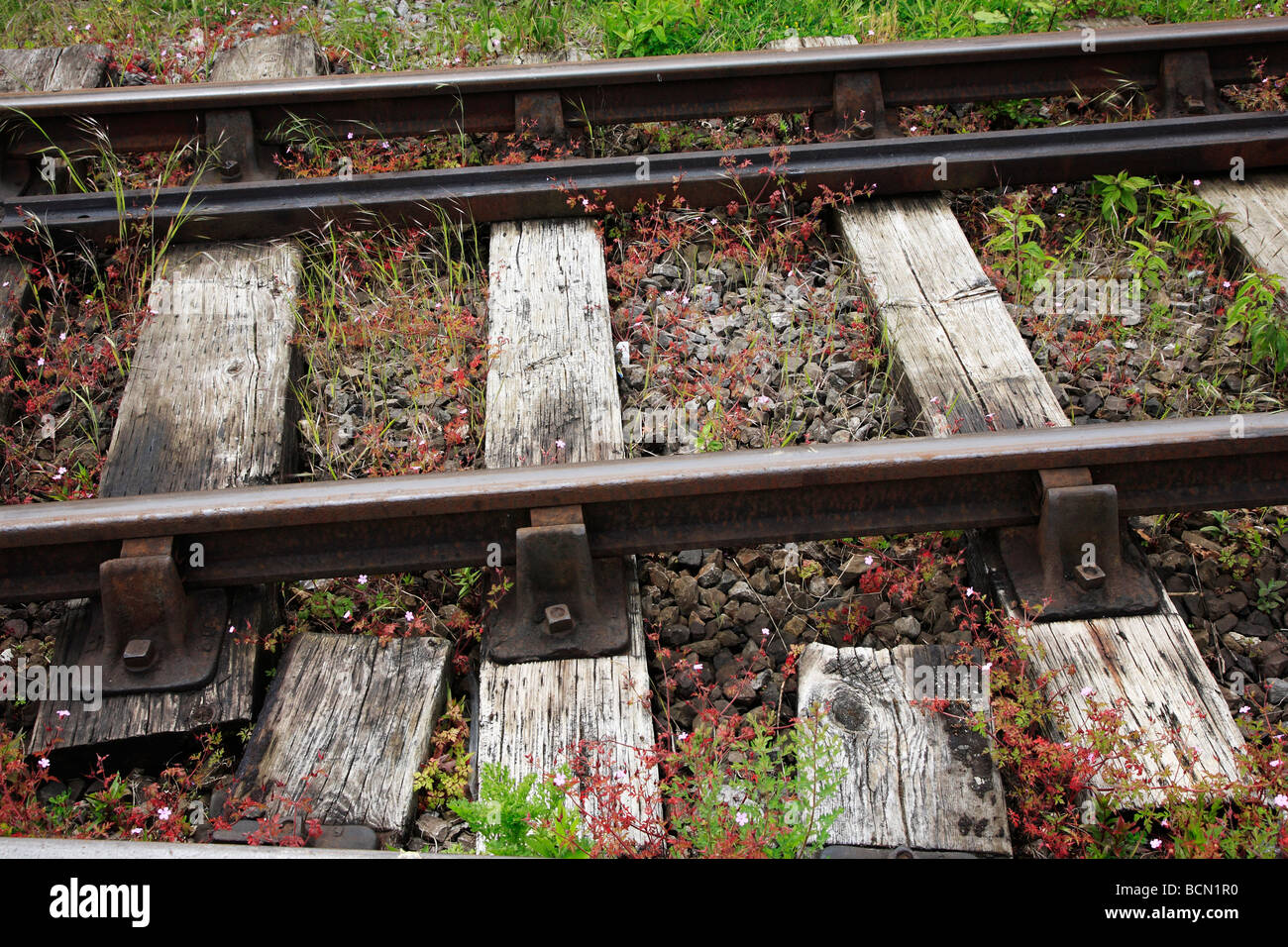 Disused Railway Track Bristol UK Stock Photo - Alamy