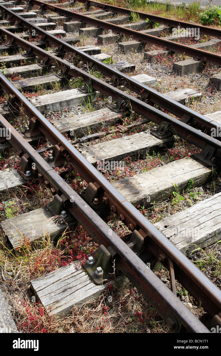 Disused Railway Track Bristol UK Stock Photo - Alamy