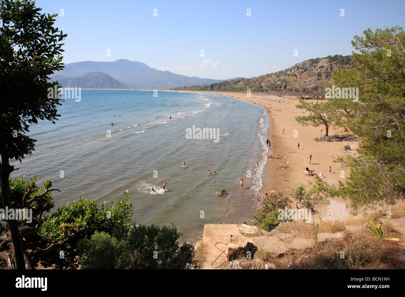 Iztuzu Beach Dalyan Turkey Stock Photo - Alamy