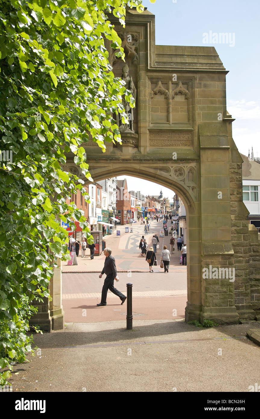 Market town of Chorley, Lancashire,uk Stock Photo - Alamy