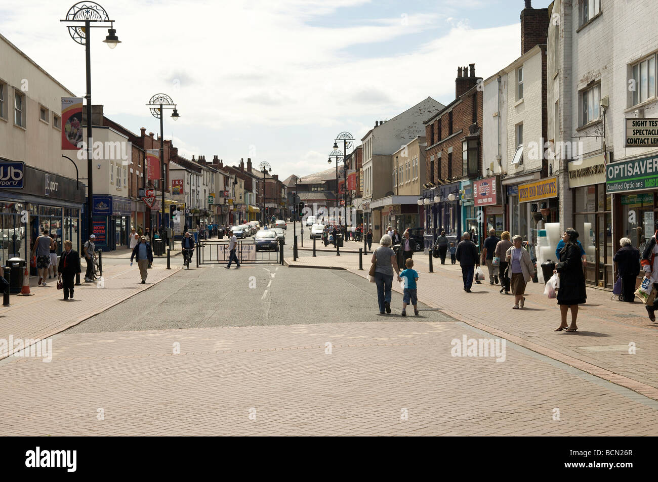 Market town of Chorley, Lancashire,uk Stock Photo - Alamy