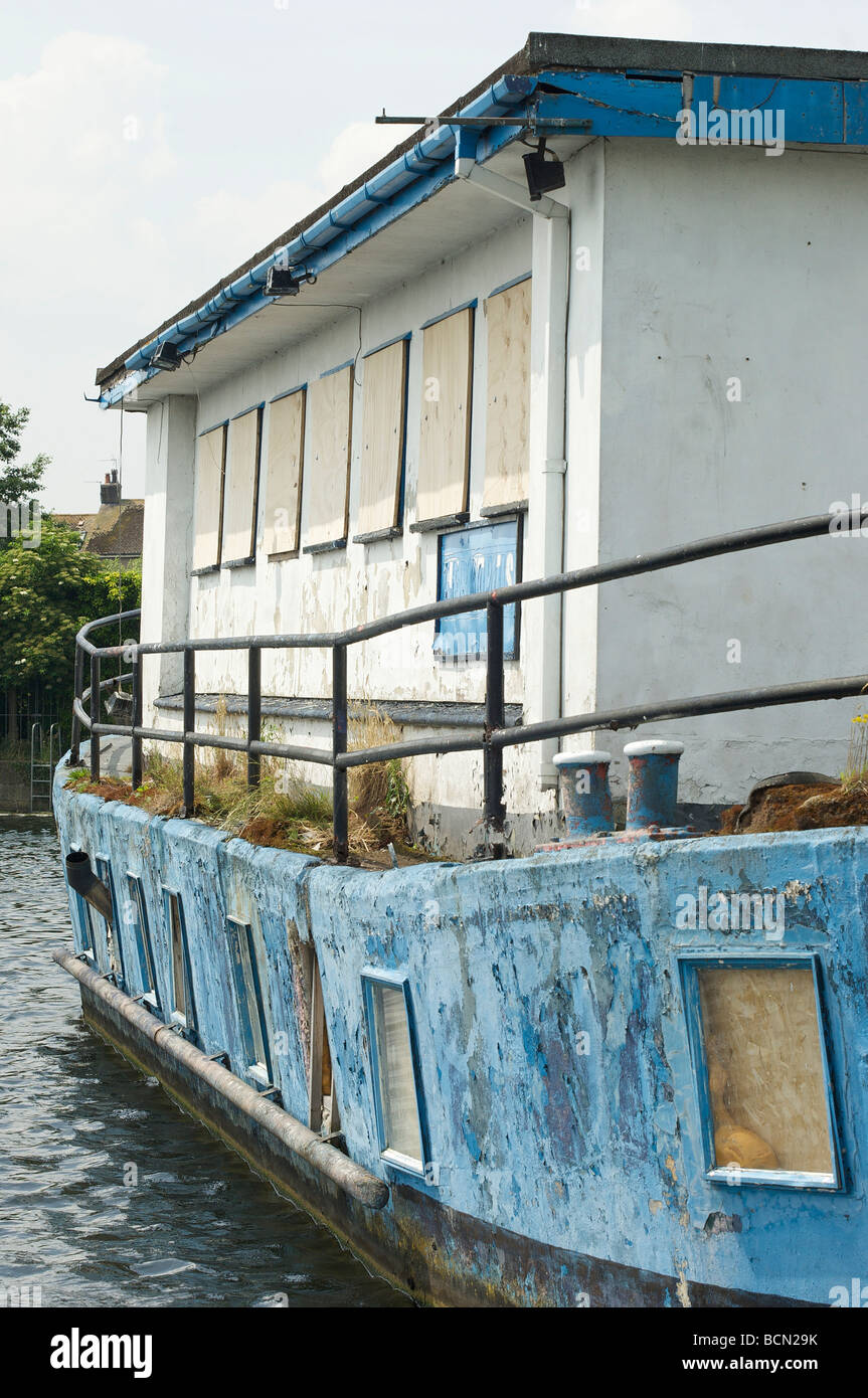 Old boat Glasson Dock, Lancaster Stock Photo - Alamy