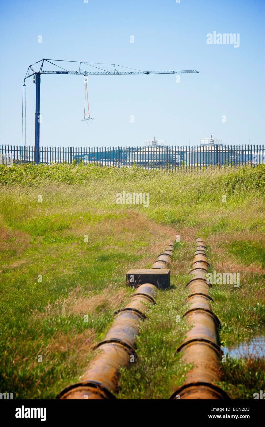 Discharge pipes hi-res stock photography and images - Alamy