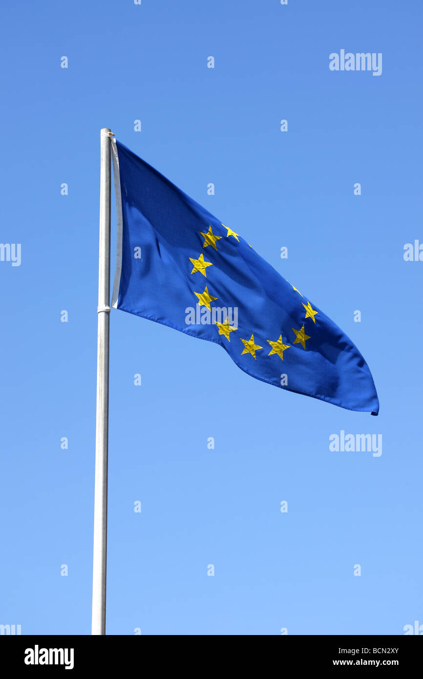 Flag of the European Union EEC Stock Photo - Alamy
