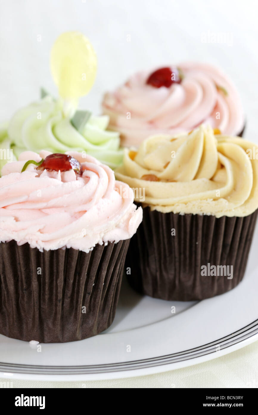 Selection of Cup Cakes Stock Photo - Alamy