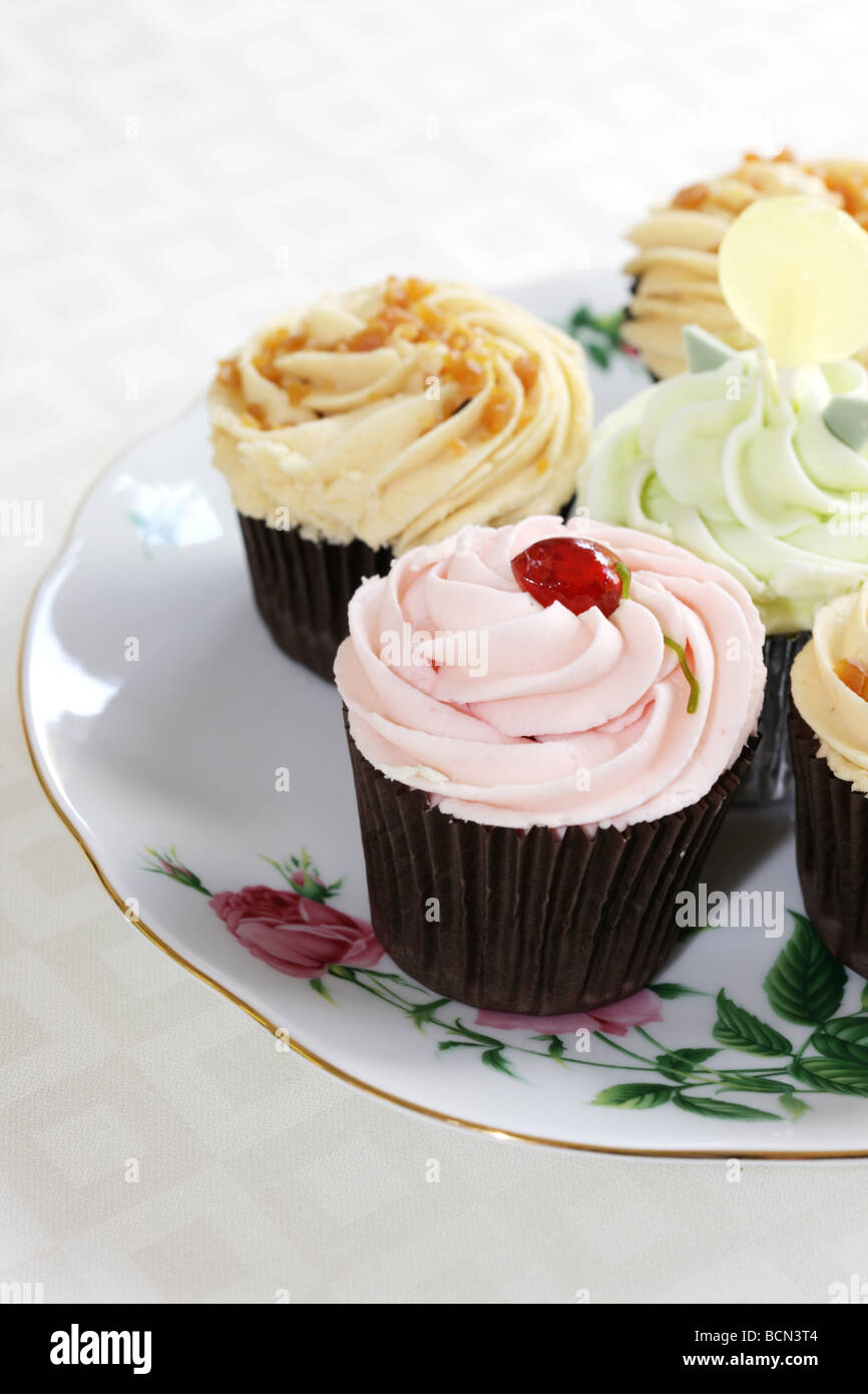 Selection of Cup Cakes Stock Photo - Alamy
