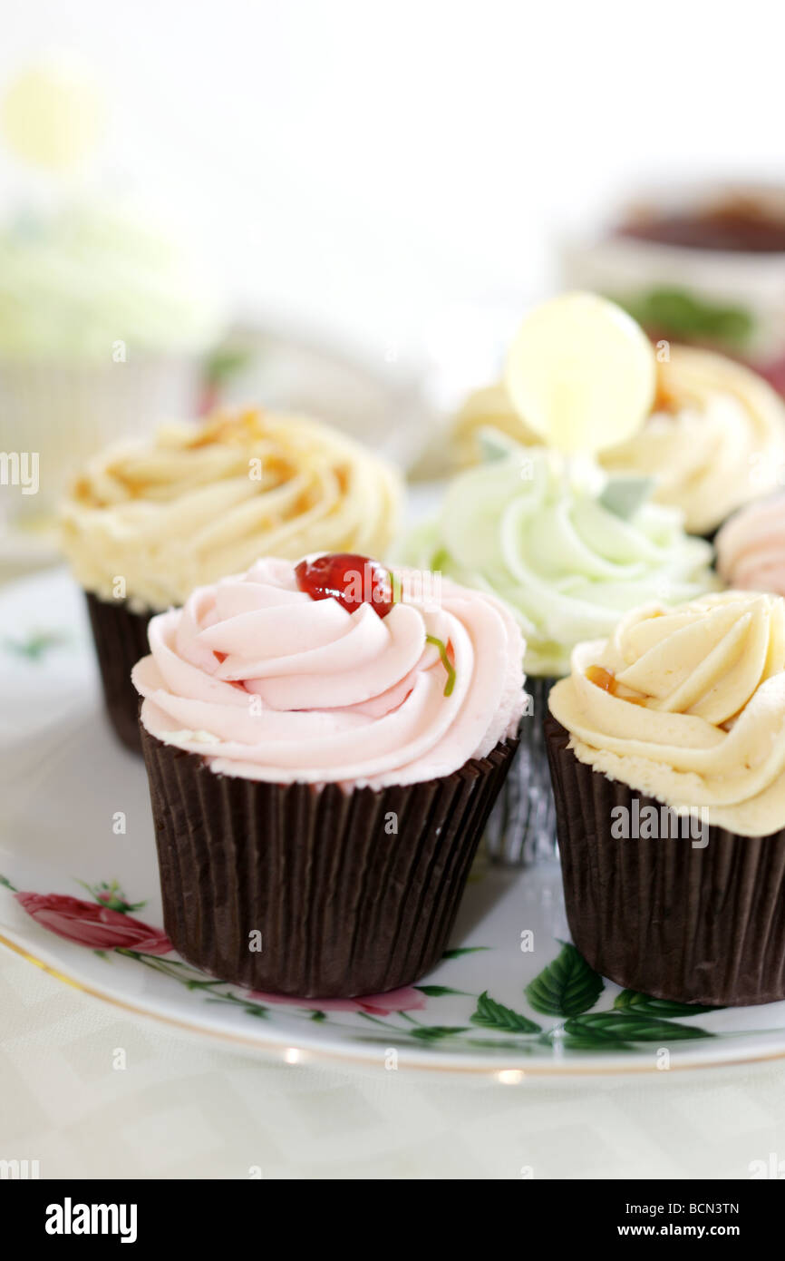 Selection of Cup Cakes Stock Photo - Alamy